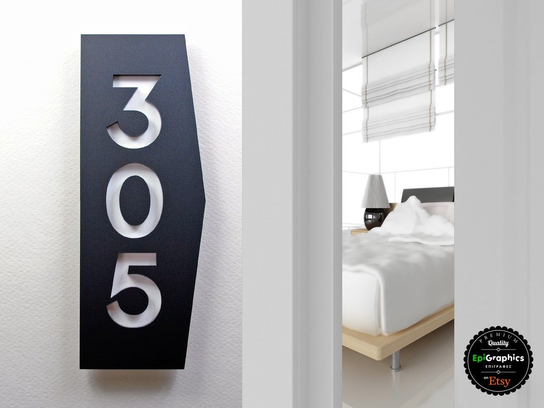 Sign for Hotel Signage Made of Acrylic, Room Number Sign, Apartment ...