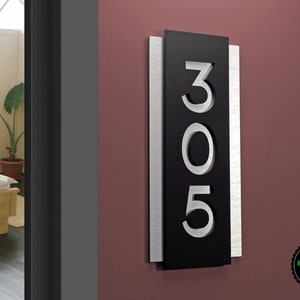 Sign for Hotel Signage Made of Aluminum & Acrylic, Room Number Sign ...