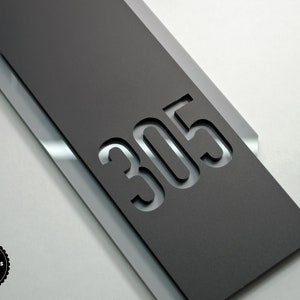 Sign for Hotel Signage Made of Acrylic, Room Number Sign, Apartment ...