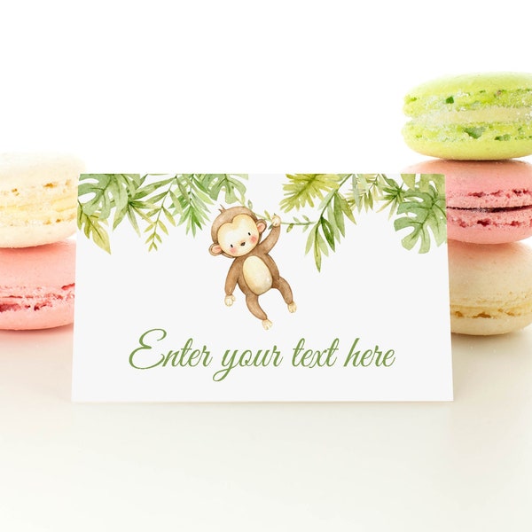 Jungle Party Label - Etsy