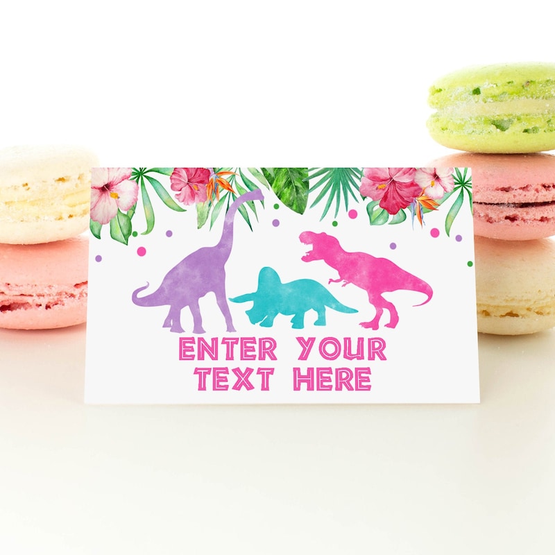 Dinosaur Food - Etsy