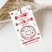 Editable Robot Valentine's Tag Valentine Robot I Like You a Bot Gift ...