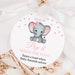 EDITABLE Farm Baby Shower Favor Tag, Printable Farm Animals Baby Shower ...