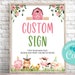 EDITABLE Farm Birthday Table Sign Custom Farm Animals Sign. | Etsy