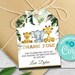 EDITABLE Safari Animals Favor Tag, Printable Jungle Favor Tags, Safari ...