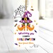 EDITABLE Halloween Treat Tags, Halloween Witch Favor Tags, Witching You ...