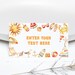 EDITABLE Farm Baby Shower Favor Tag Printable Farm Animals Baby Shower ...