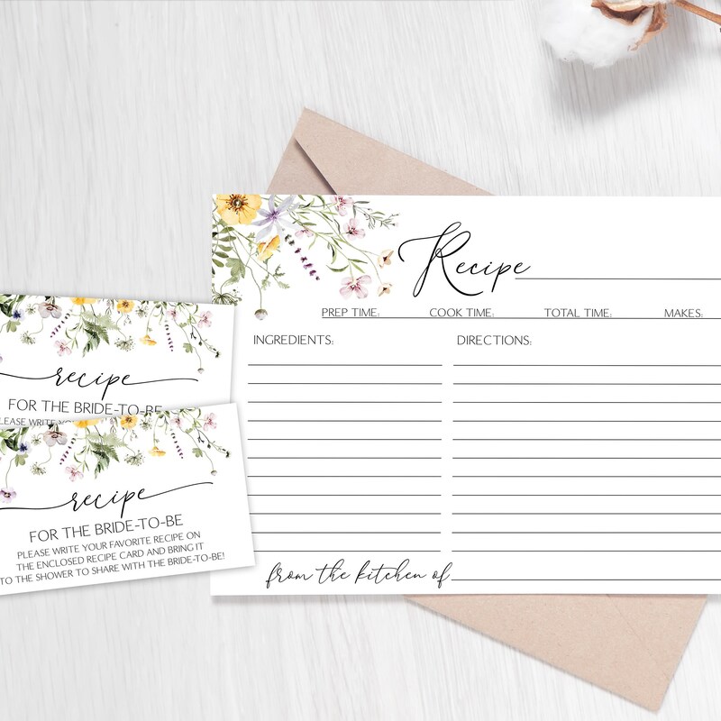 Rustic Recipe Cards - Etsy