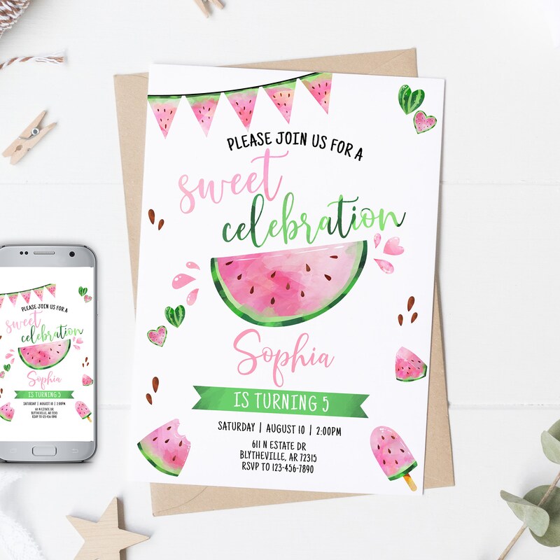 Watermelon Party - Etsy
