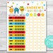 Editable Monsters Homeschool Schedule, Monster Daily Routine Kids Daily ...