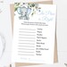 Pink Elephant Baby Shower Game Package 8 Printable Elephant Baby Shower ...