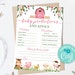 EDITABLE Farm Predictions and Advice Template, Pink Farm Baby ...