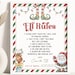 Editable Elf Rules to Follow Santa Elf Arrival Rules Sign Elf No ...