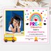 Editable First Day of 3rd Grade Sign, Rainbow First Day of School Sign ...