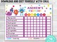 Editable Monster Reward Chart for Kids Monster Routine Chart - Etsy Canada