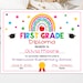 Editable First Grade Diploma Graduation First Grade Certificate School ...