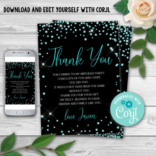 Chalkboard Thank You - Etsy