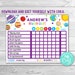 Editable Solar System Reward Chart for Kids, Planets Routine Chart ...