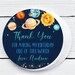 EDITABLE Space Birthday Favor Tags Galaxy Planets Outer Space Tag Outer ...