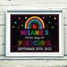 Editable First Day of Preschool Sign First Day of School Sign ...