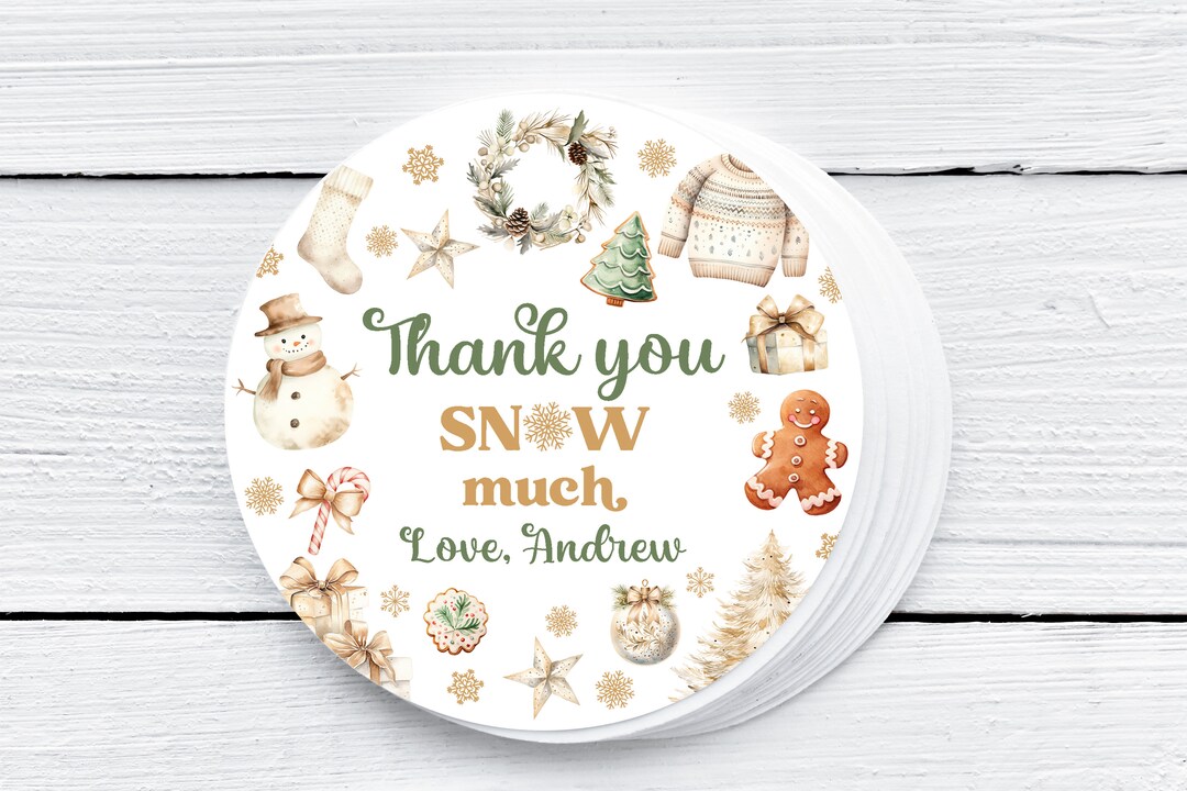 EDITABLE Winter Wonderland Birthday Favor Tag Winter Onederland ...