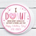 Editable Donut Valentine's Day Tags School Valentines Tag Valentine's ...