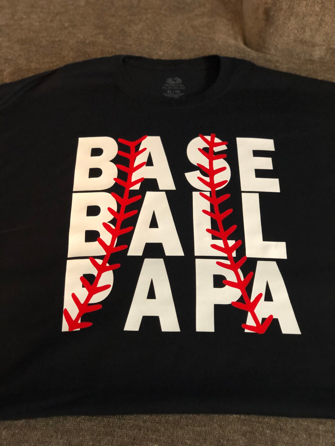 Baseball Papa T-shirt - Etsy