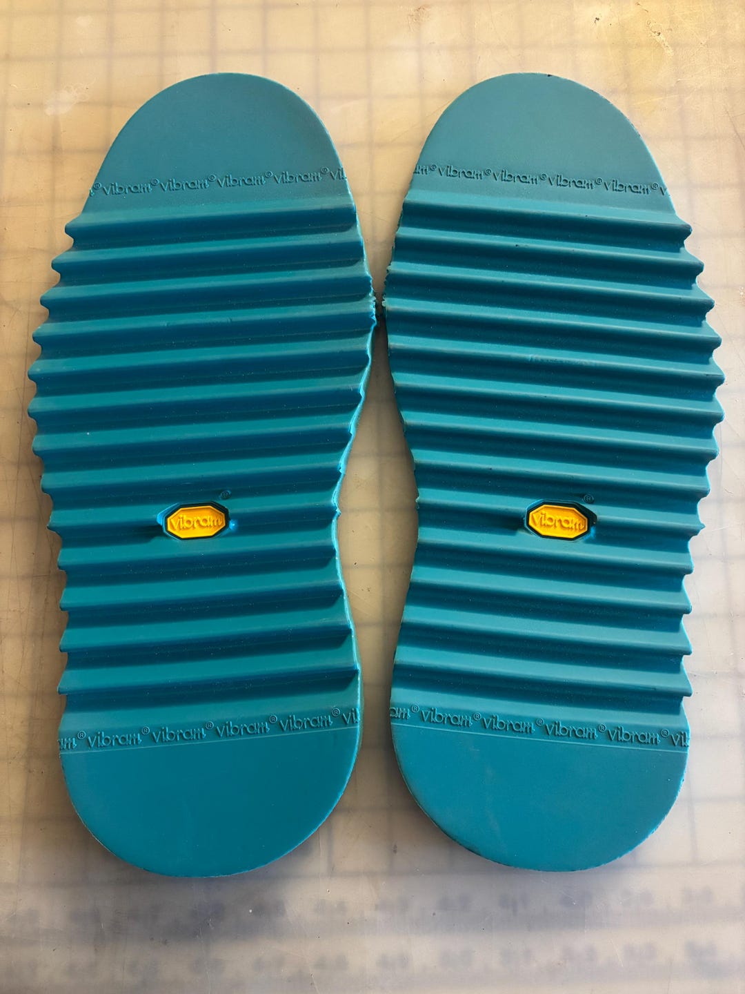 Vibram Ripple Sole in Aqua - Etsy