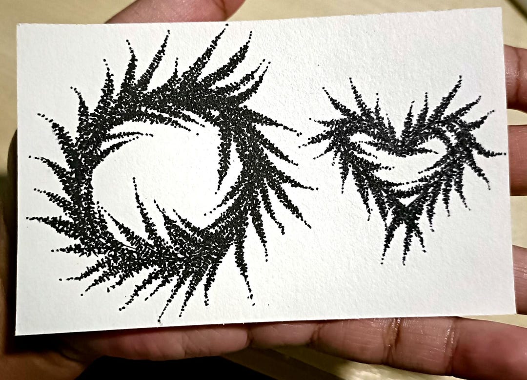 Original Ink Illustration Wreaths in Ink Heart Wreath Circle Wreath ...