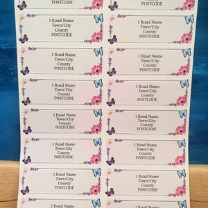 Custom Made Return Address Labels Letter Writing Letters Jw Stickers - Etsy
