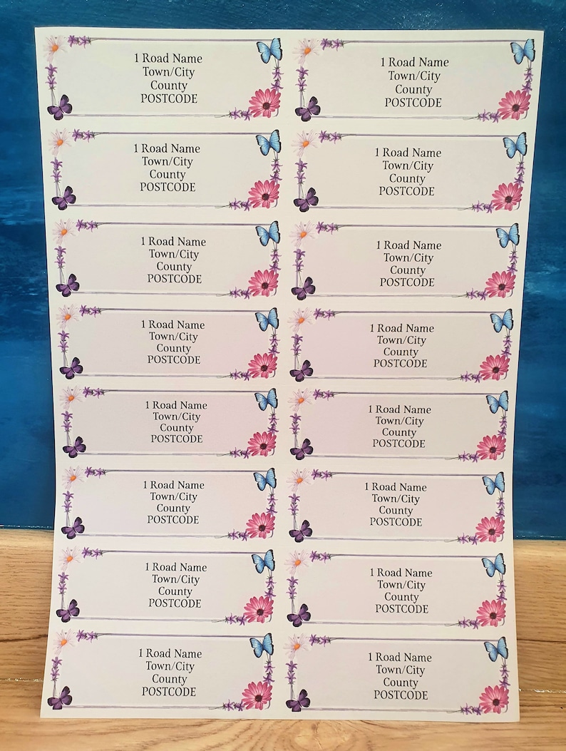 Custom Made Return Address Labels Letter Writing Letters Jw Stickers - Etsy