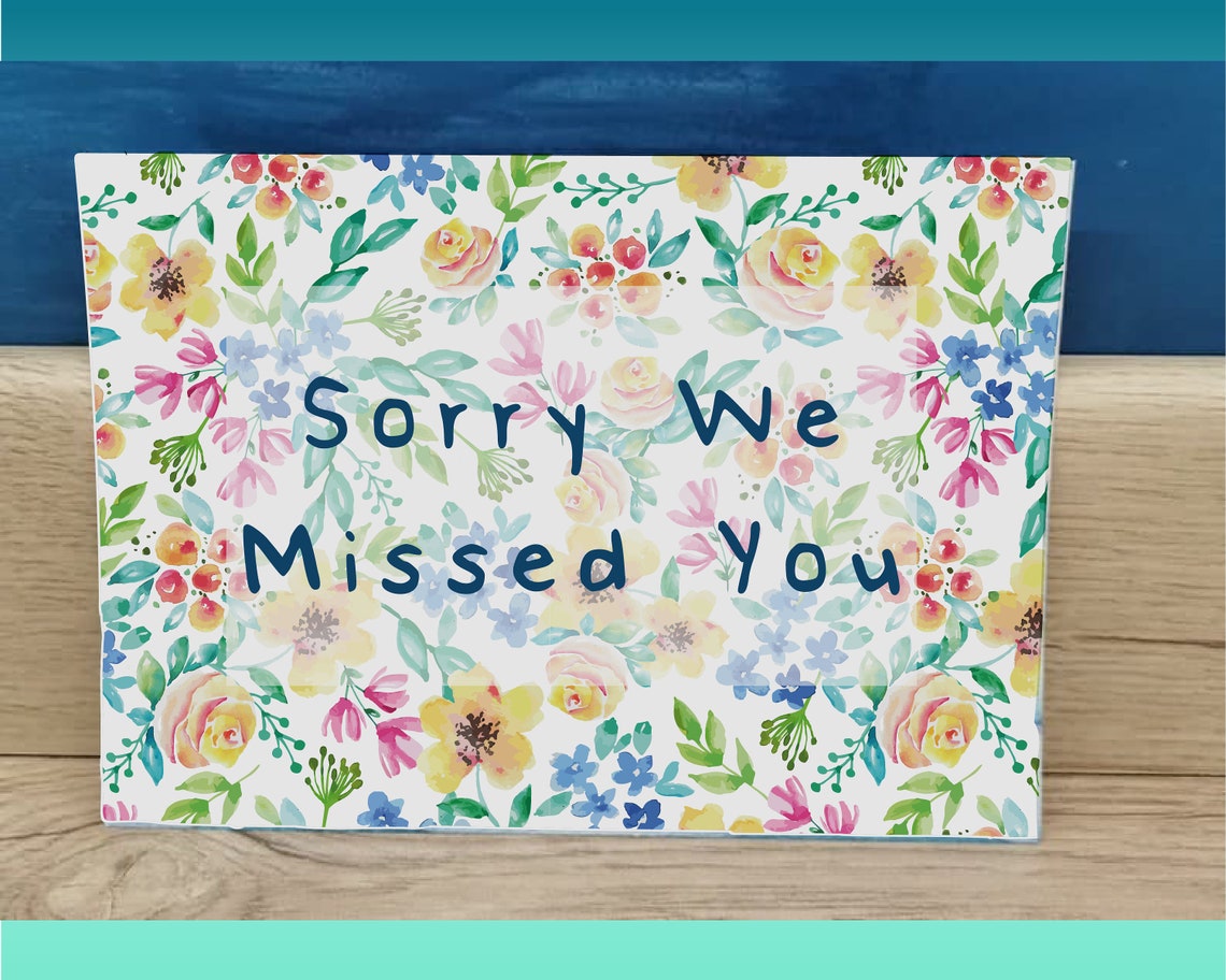 JW Set of 40 Postcards Sorry We Missed You Not at Home Pioneer - Etsy UK