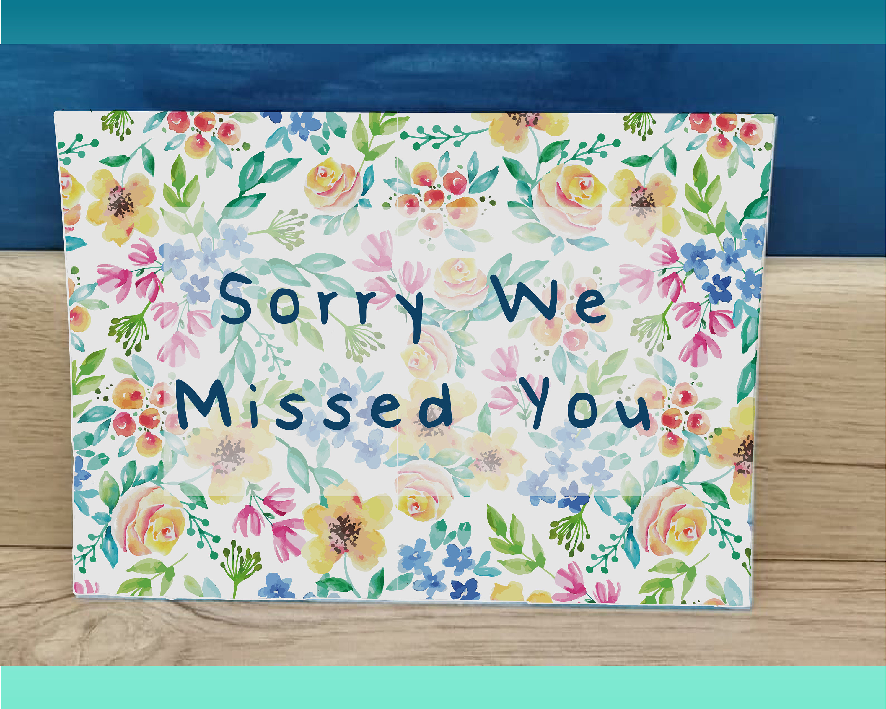 JW Set of 40 Postcards Sorry We Missed You Not at Home Pioneer - Etsy