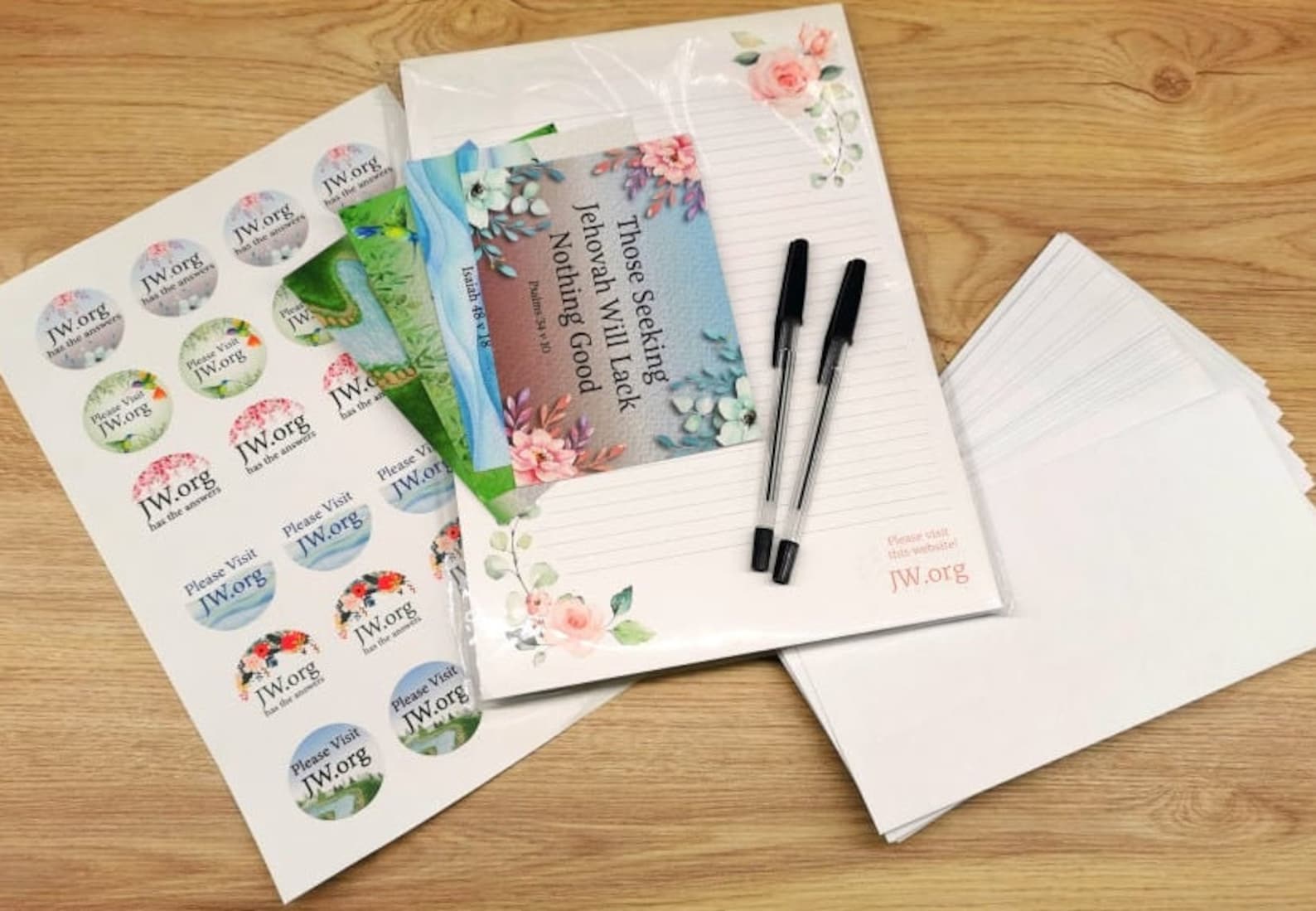 A4 JW Letter Writing Gift Set. - Etsy