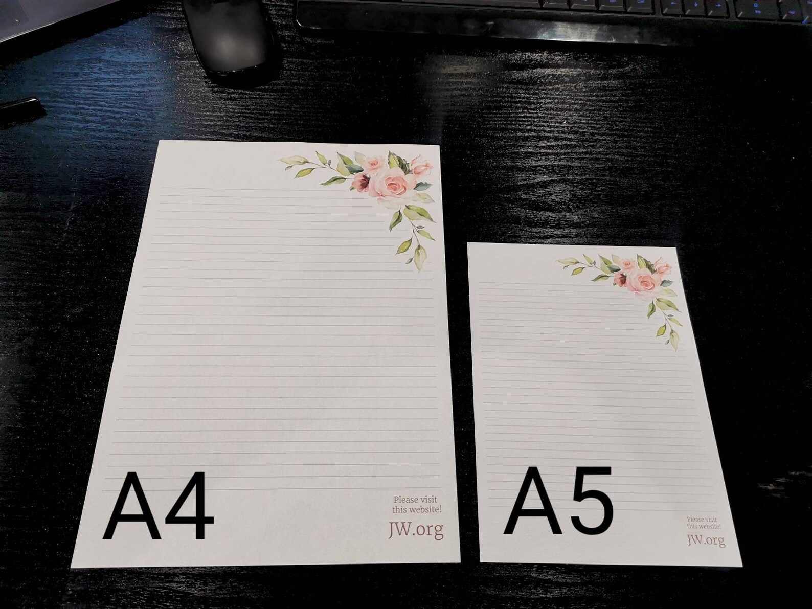 A5 JW Letter Writing Gift Set. A5 - Etsy UK