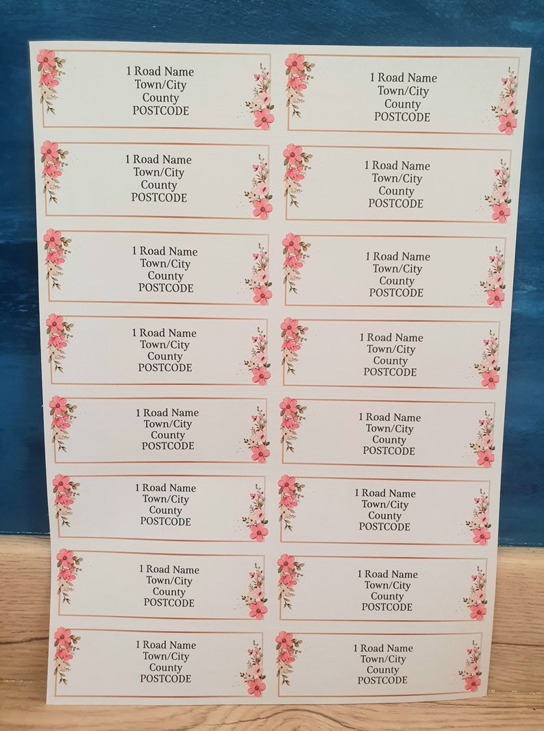 Custom Made Return Address Labels Letter Writing Letters Jw Stickers - Etsy
