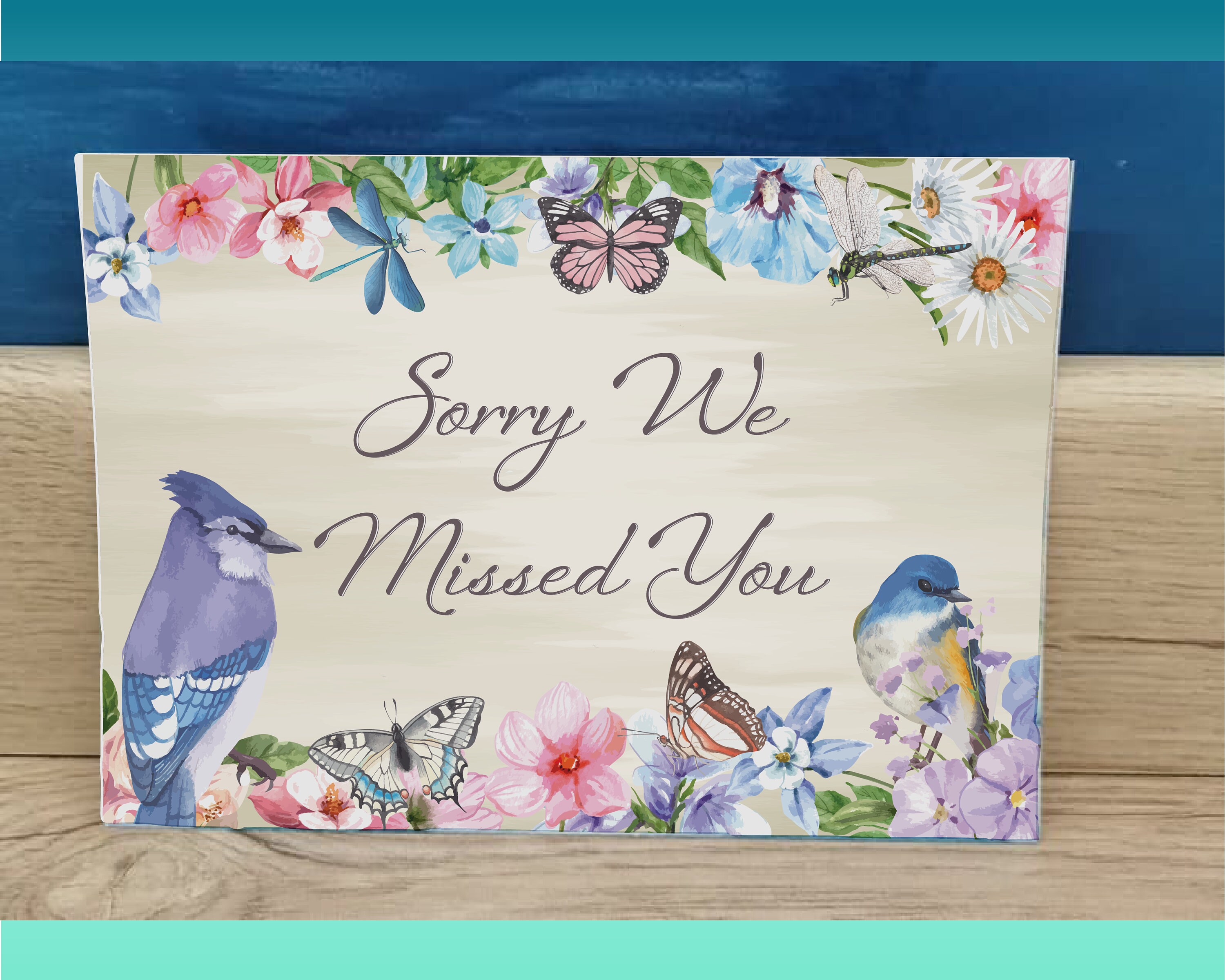 JW Set of 40 Postcards Sorry We Missed You Not at Home Pioneer - Etsy UK