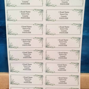 Custom Made Return Address Labels Letter Writing Letters Jw Stickers - Etsy