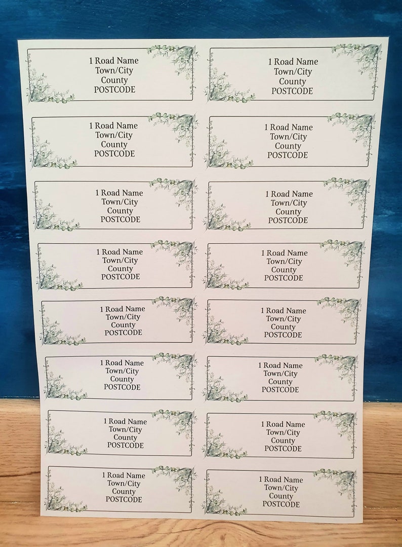 Custom Made Return Address Labels Letter Writing Letters Jw Stickers - Etsy