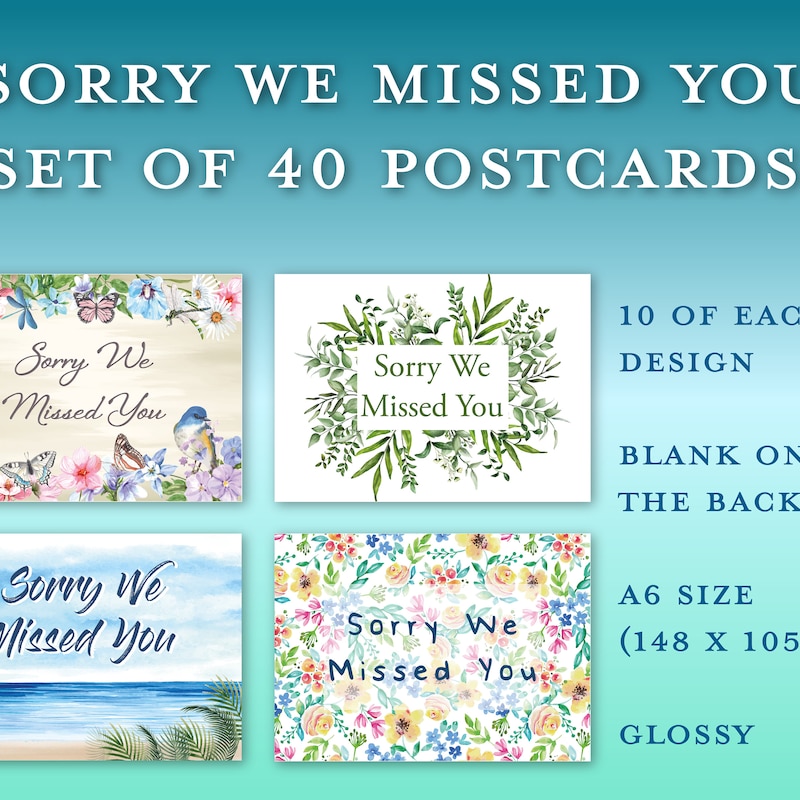 Sorry We Missed Your - Etsy UK