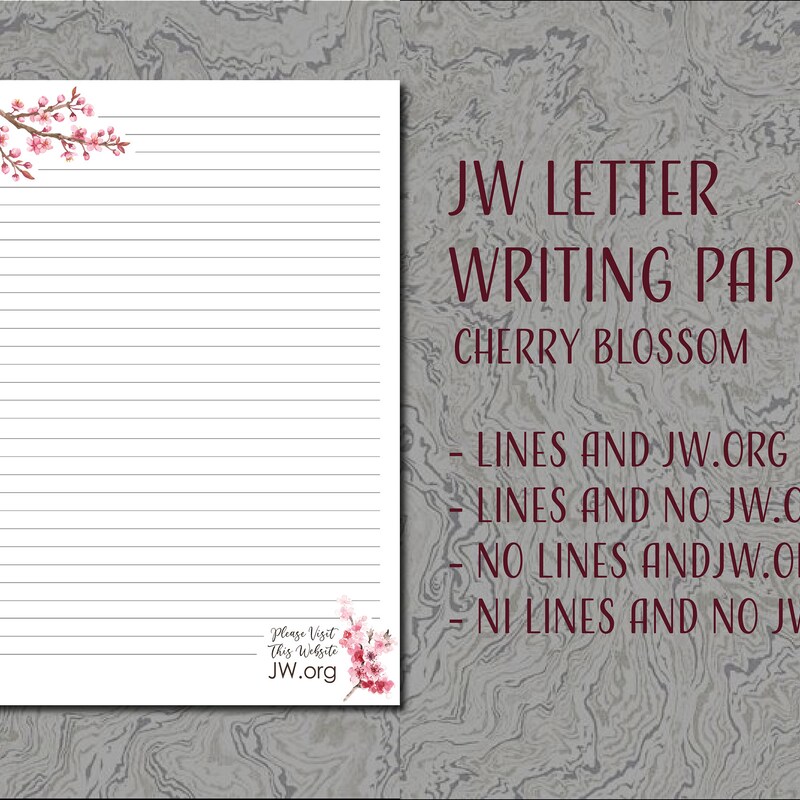 Jw Letter Writing - Etsy