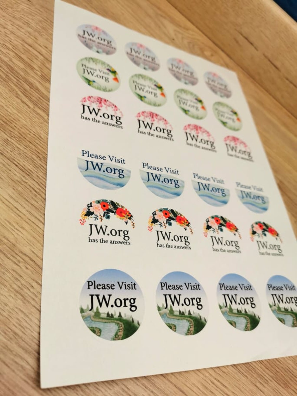 JW Stickers Website 3 Sheets Please Visit Jw.org Answers - Etsy