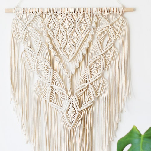 Macrame Nature Vine Wall Hanging Home Decor Boho - Etsy
