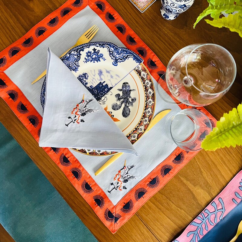Japanese Placemats - Etsy
