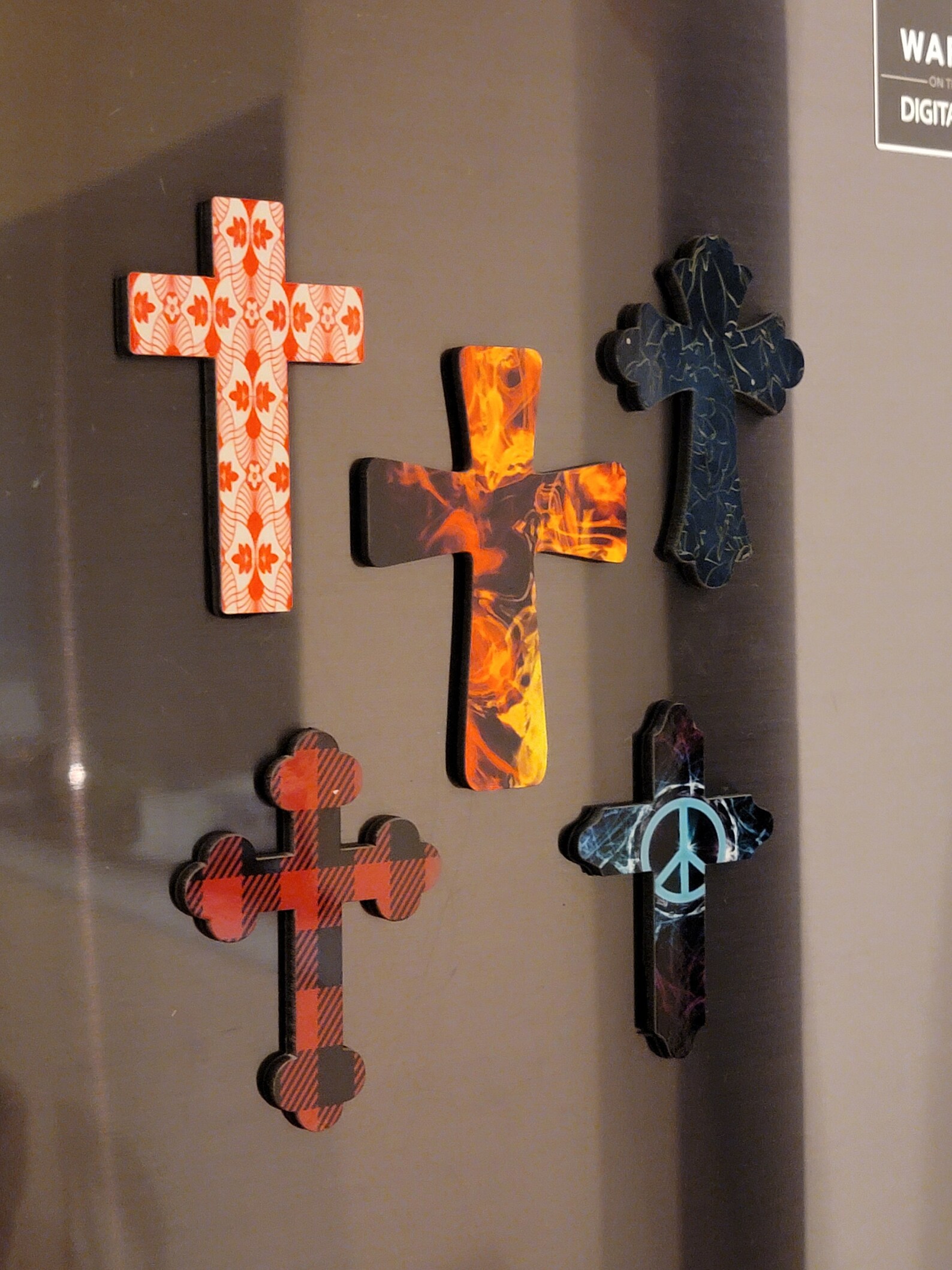 Sublimation Cross Fridge Magnet Sublimation Cross Blank - Etsy