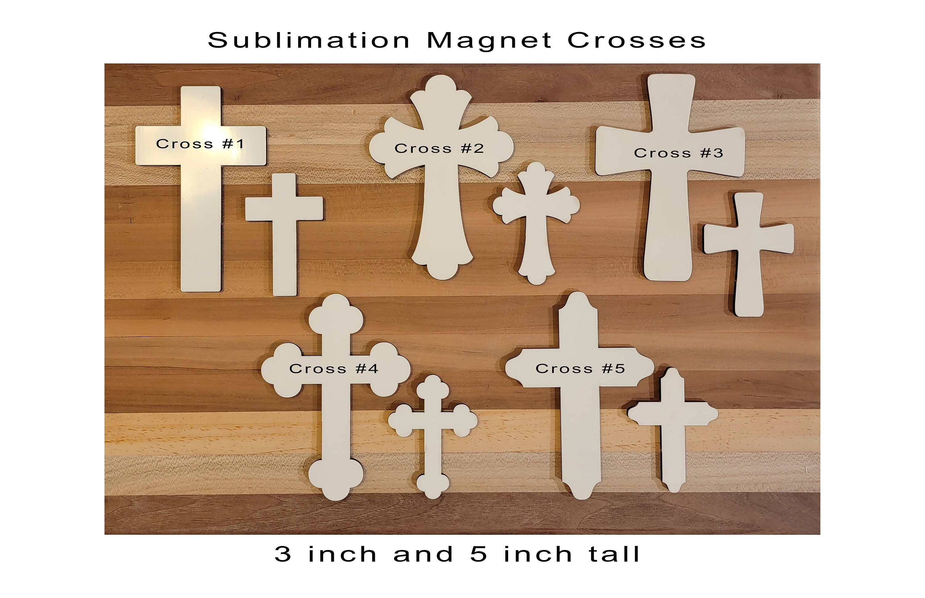 Sublimation Cross Fridge Magnet Sublimation Cross Blank - Etsy