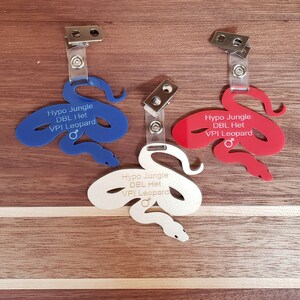 Snake Tags for Caging Customizable and Stylish Reptile Enclosure ...