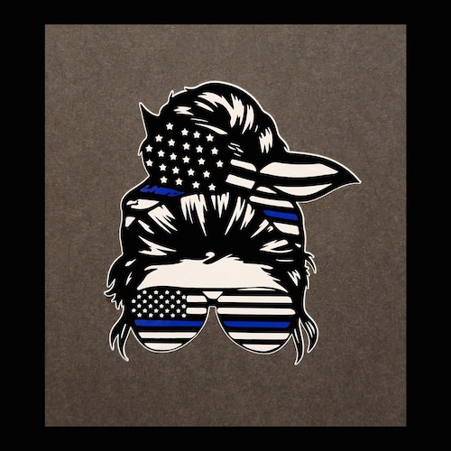 Thin Blue Line Got Your Six Vinyl Sticker Decal for Truck Car - Etsy