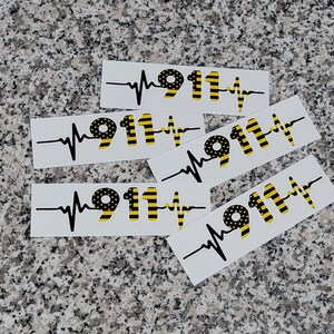 911 Dispatch Vinyl Decal Sticker -dispatch Sticker - 911 Stickers ...