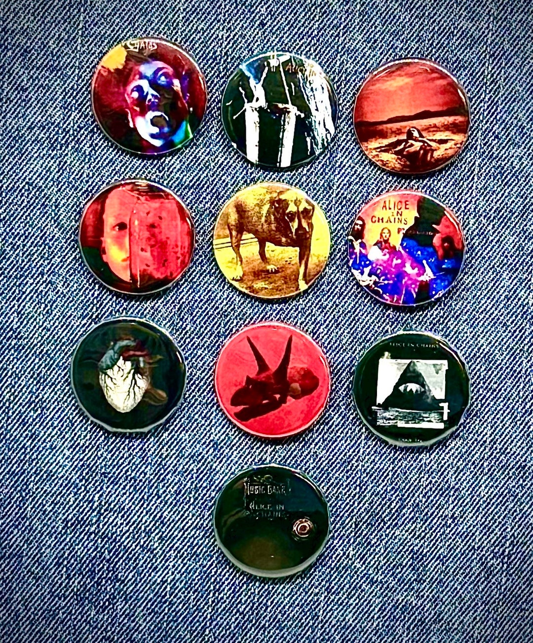 Alice in Chains Legacy Edition 1.25” Pinback Buttons - Etsy